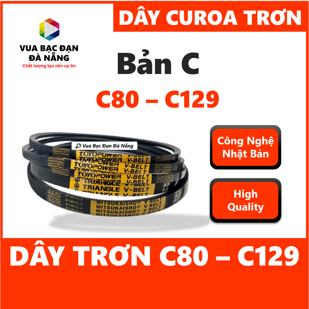 [Japan Tech] Belts C80 to C129 Smooth C Version, Genuine Japanese ...