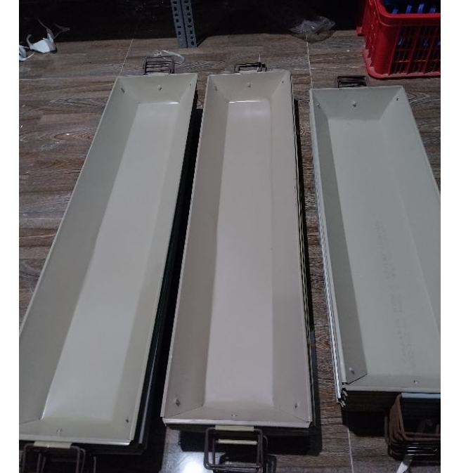 Thick Corrugated Iron Trough, Length 90x23x9cm And 70x23x9cm. Thick ...
