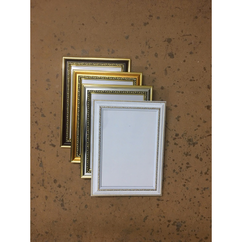 10 A4 frames with mika faces + 20 3-legged nails | Shopee Malaysia