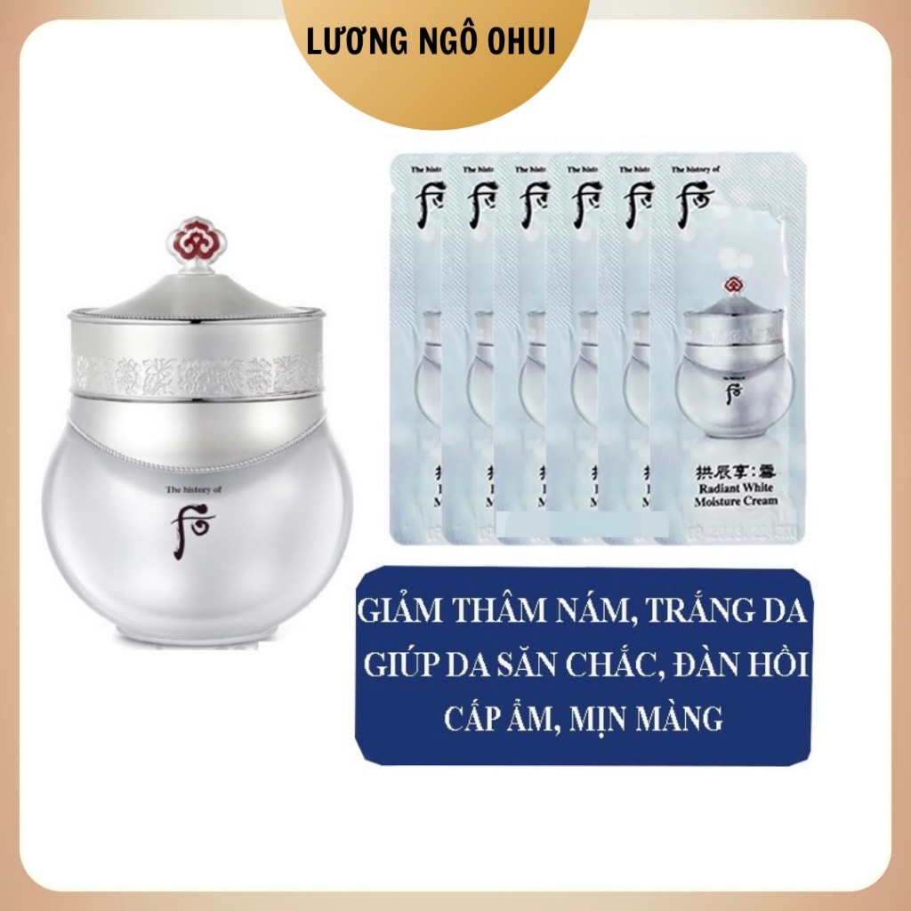 Whoo cream package for effective whitening and fading dark spots ...