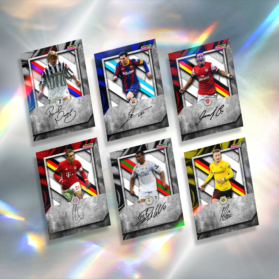 2021 LEGEND SIGNATURE | Football player card | Del Piero Ronaldo Drogba ...