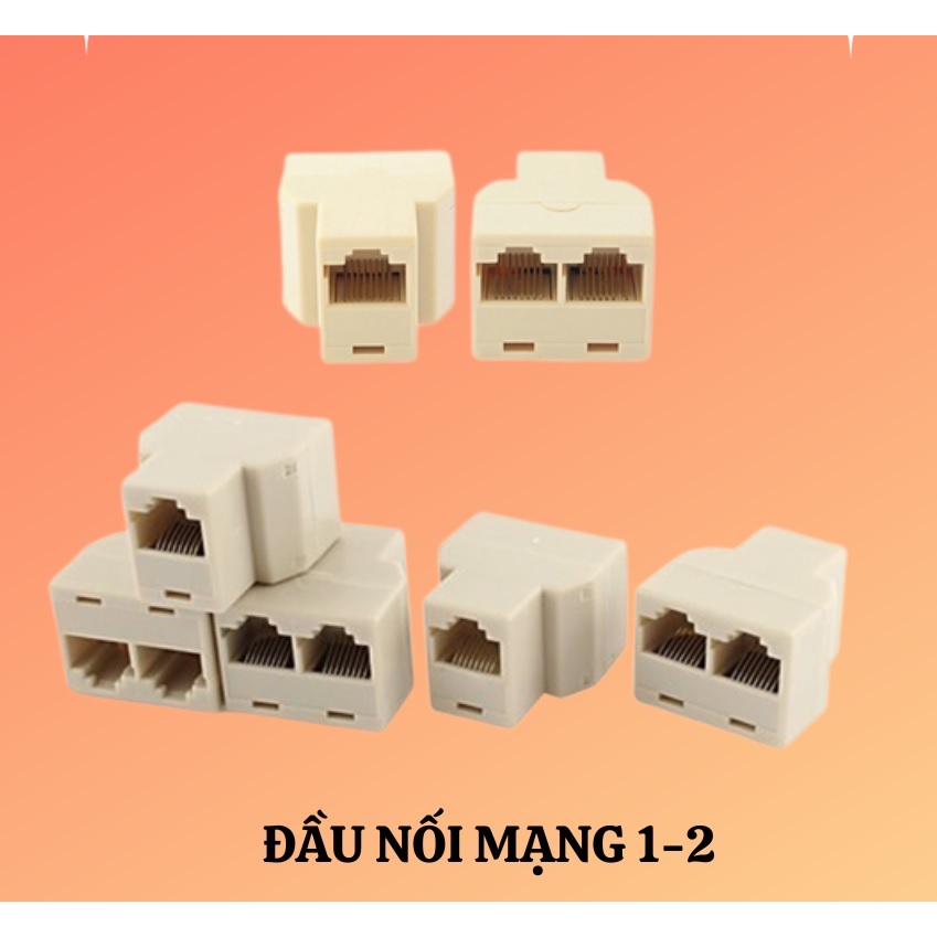 Network connector from 1 to 2 - Split RJ45 LAN network from 1 to 2 ...