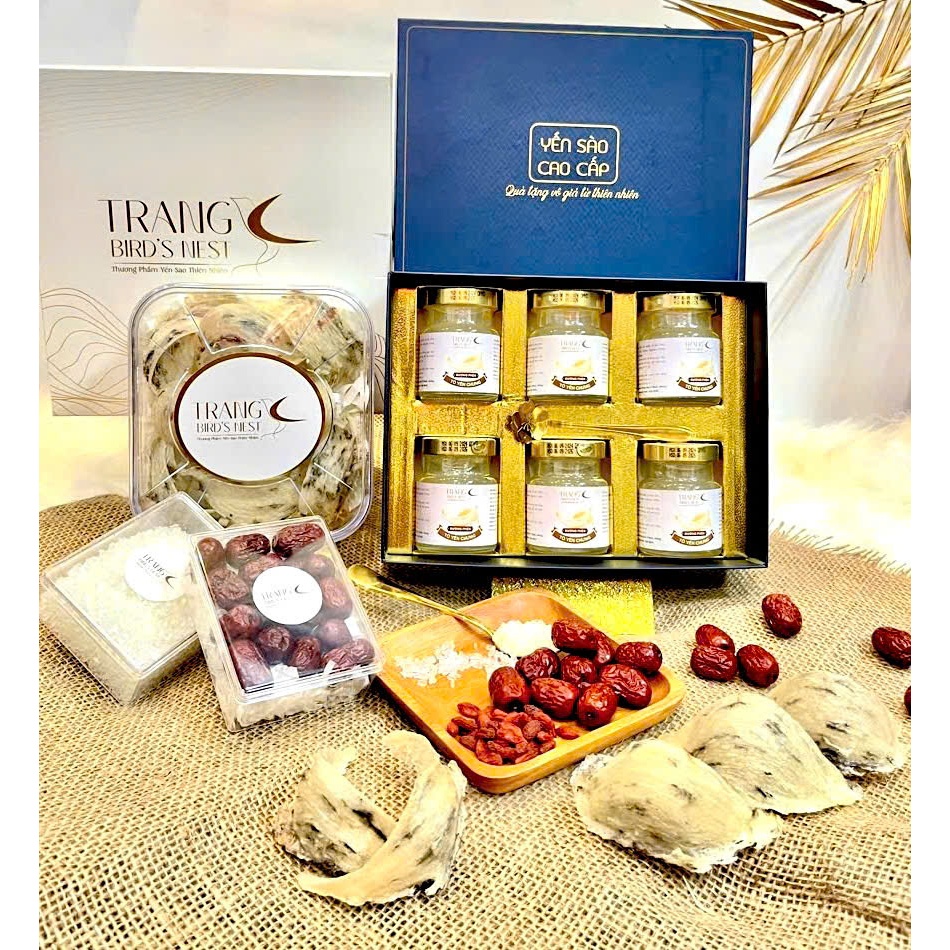 Raw Bird's nest [Box of 100g] - Trang Bird nest - Strengthens ...