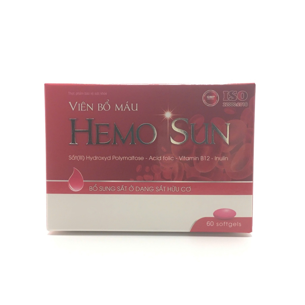 Hemo SUN Blood Supplement Pills (Box of 60 pills) | Shopee Malaysia