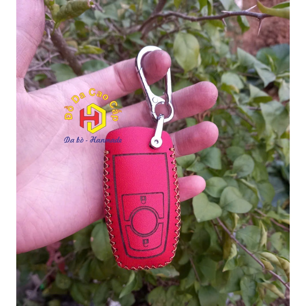 Leather key case for Ford Ecosport, Ranger, Everest, Raptor, Explorer ...