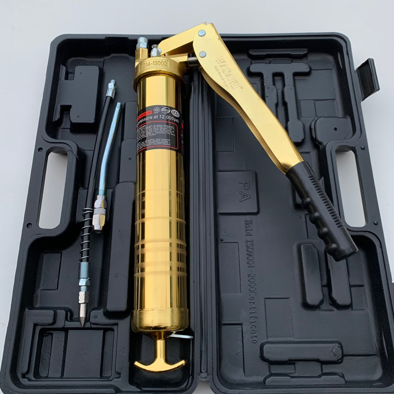 900cc 2-cylinder 2-cylinder piston grease pump uses worm grease. canned ...