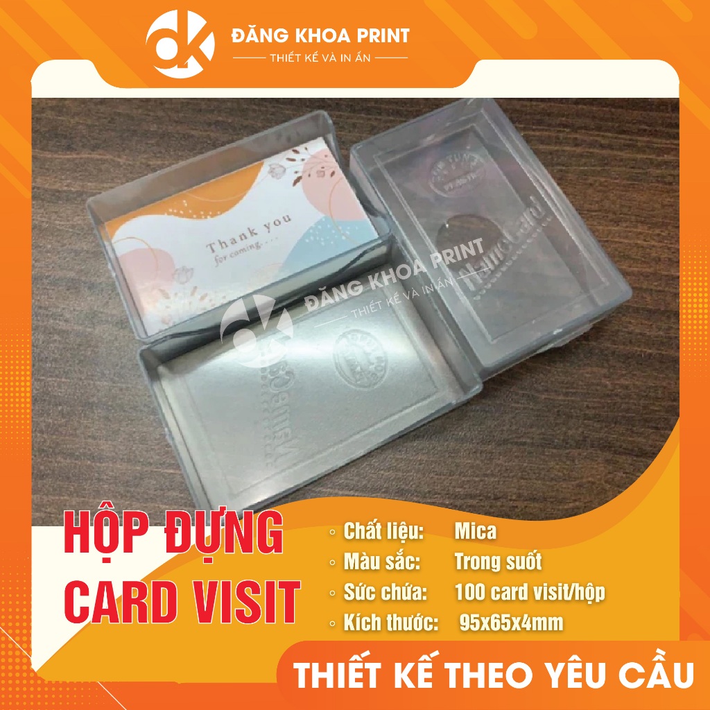 Thick Mica box for business cards, name cards, cheap business cards ...