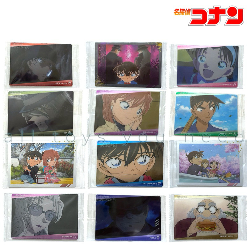 [OFF] Detective Conan wafer Card | Conan Character Card | Card Conan ...