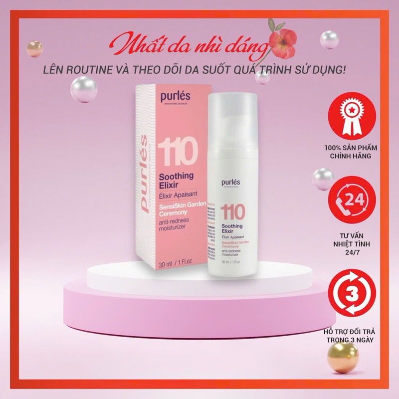 110 Purles Soothing Elixir Moisturizing Gel(30ml) | Shopee Malaysia