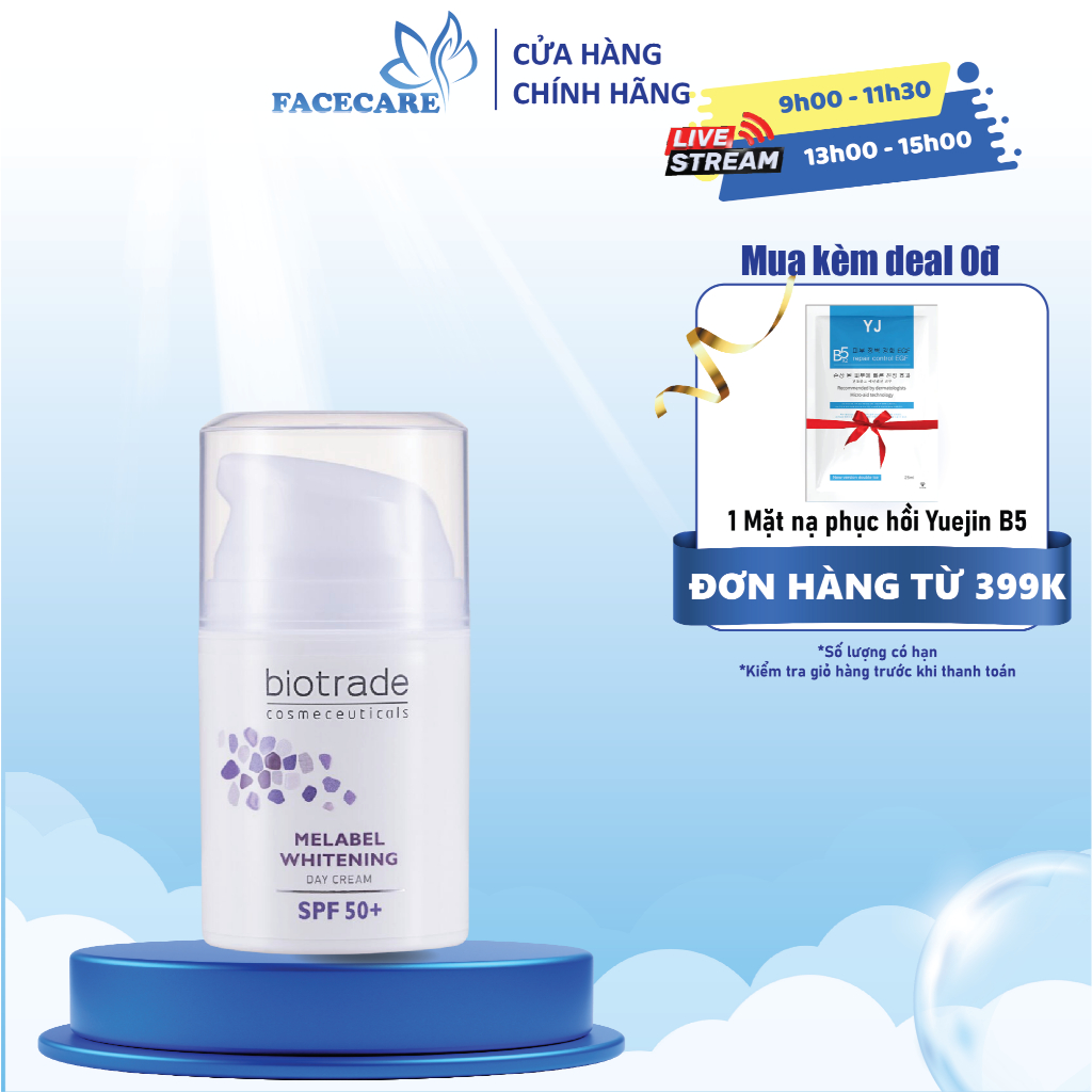 Biotrade Melabel Whitening Night Cream & Whitening Day Cream SPF50 ...