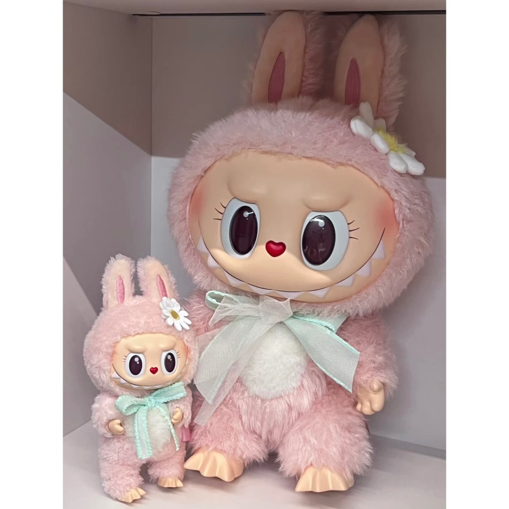 Genuine POPMART Labubu MOKOKO SweetheartSeries V1 Labubu Keychain Close ...