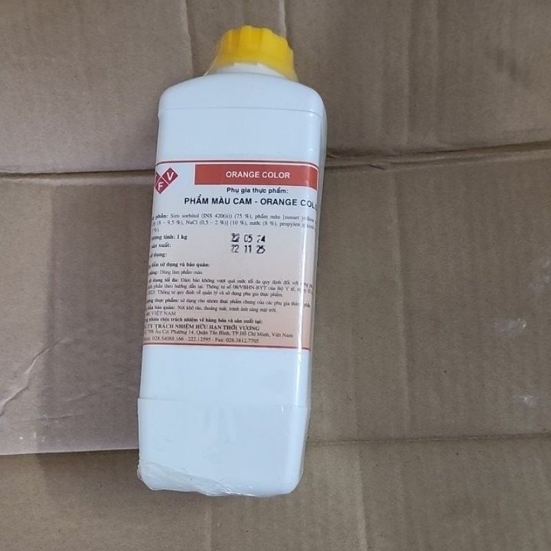 Orange Food Color liquid Food oil Color - Food Orange | Shopee Malaysia