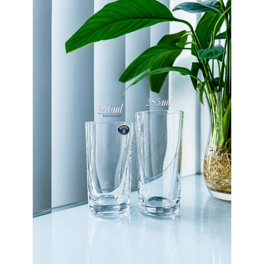Czechoslovakian crystal cup 240ml & 285ml | Shopee Malaysia