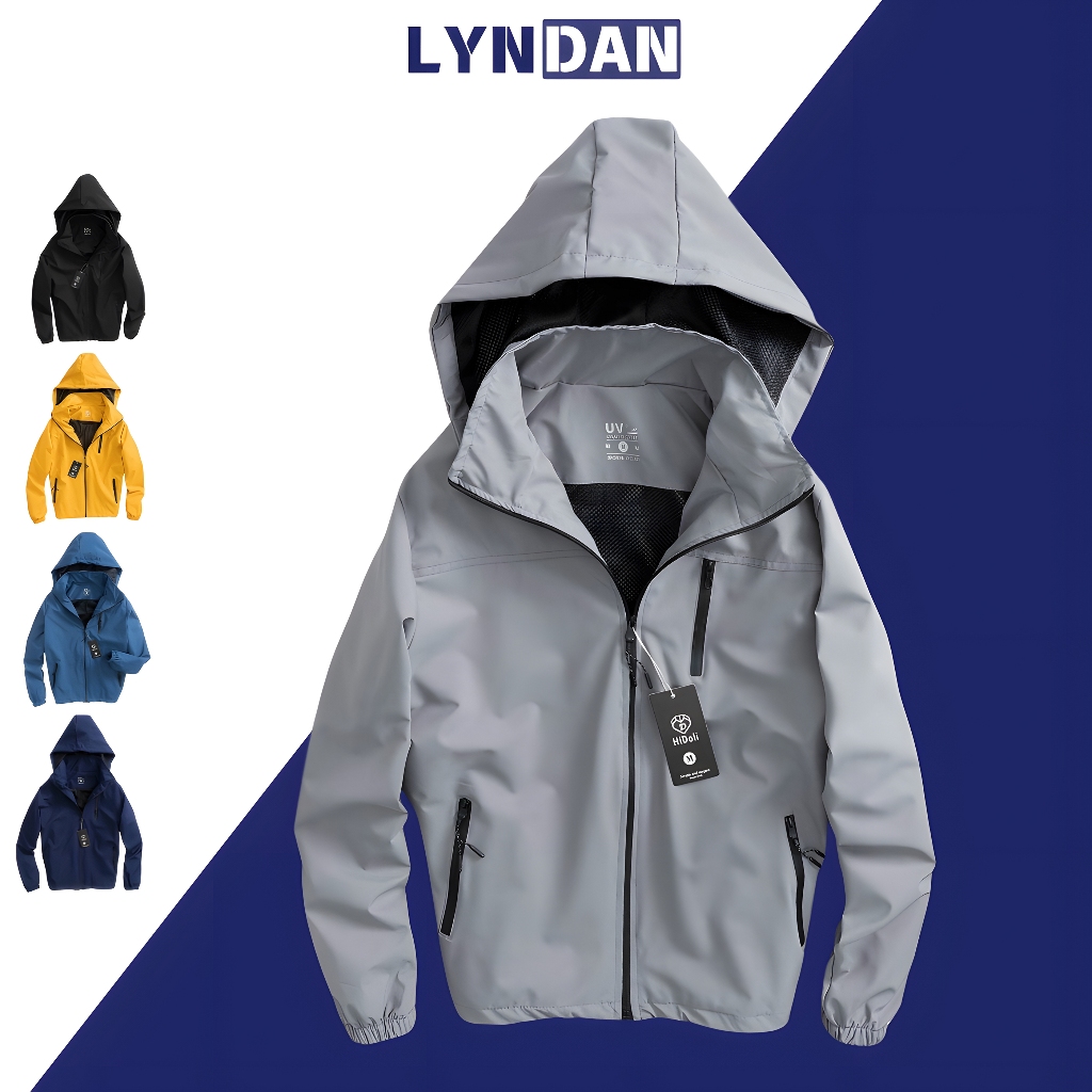 Lyndan Waterproof Silver Coated Men's WindJacket | Shopee Malaysia