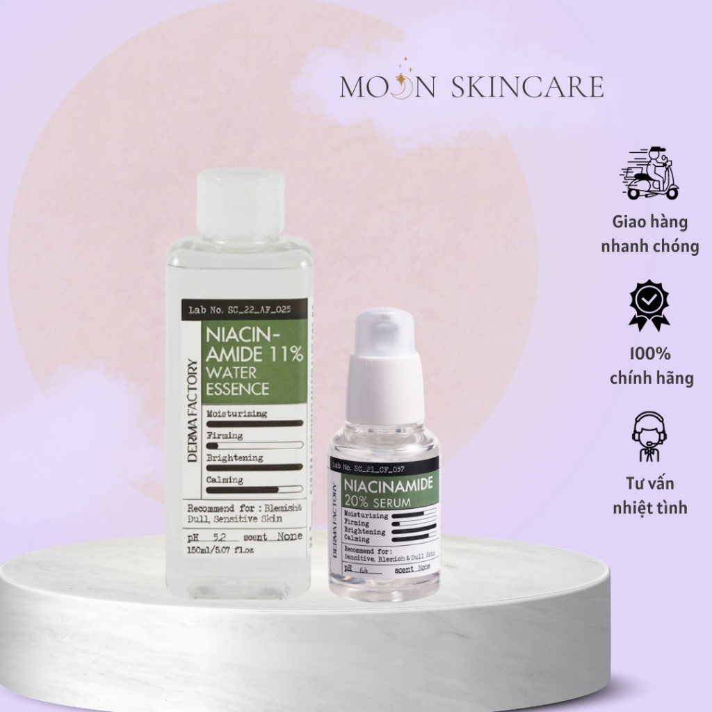 Derma Factory Niacinamide 20% Dark Skin Whitening Essence | Shopee Malaysia