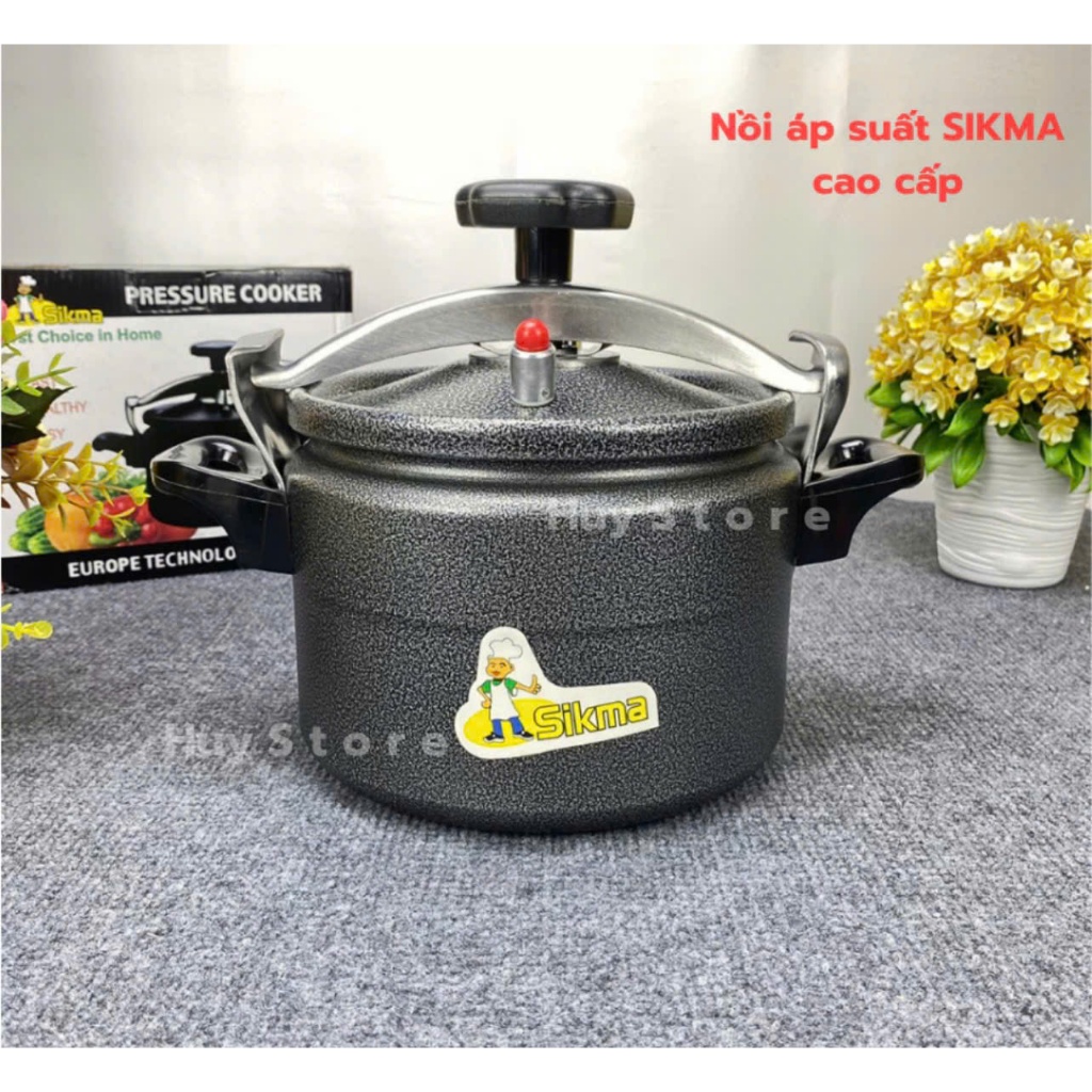 Pressure Cooker, SIKMA Multi-Purpose Gas Cooker and Longevity Induction Cooker Capacity 3-4-5-7 ...
