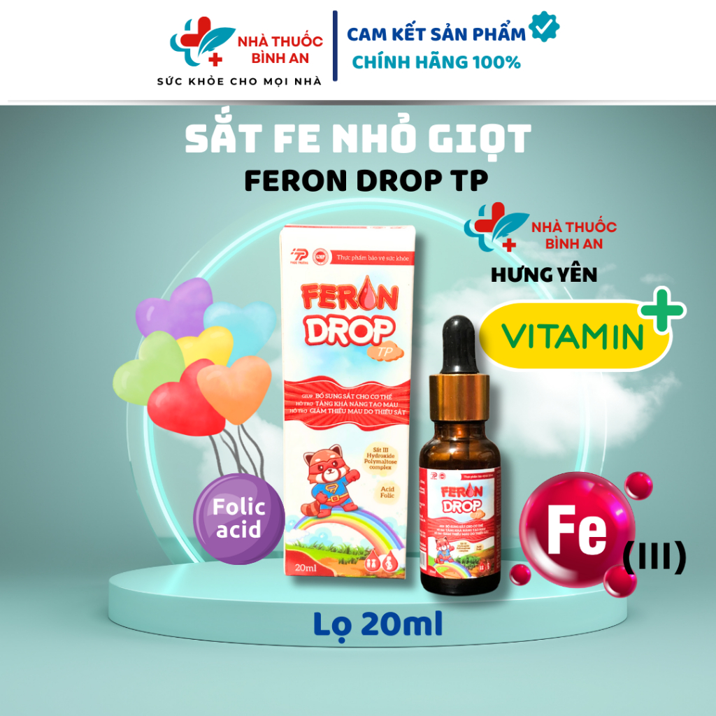 Iron Syrup Drops - Supplement to Support Red Blood Cell Regeneration ...