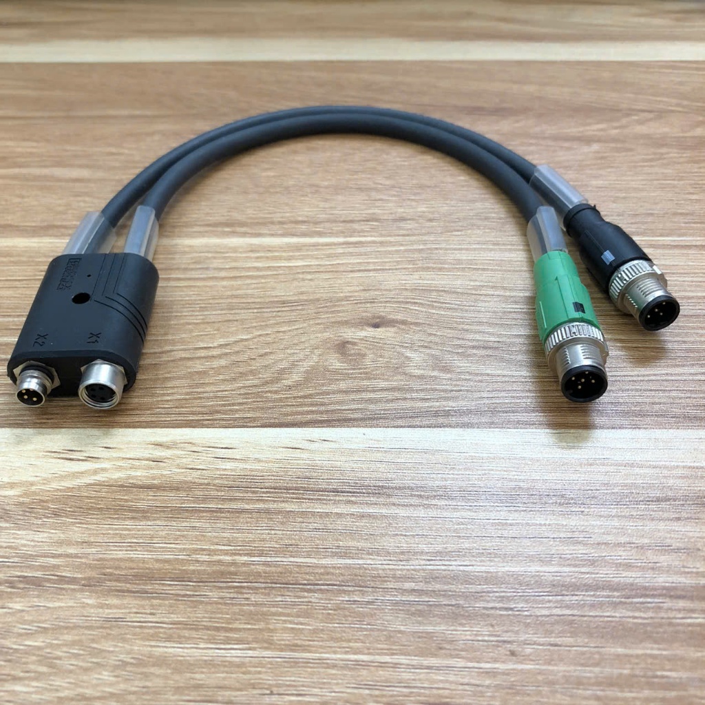 Phoenix Contact Conversion Cable 2736961 Adapter FLM ADAP M12/M8 M12 5 ...