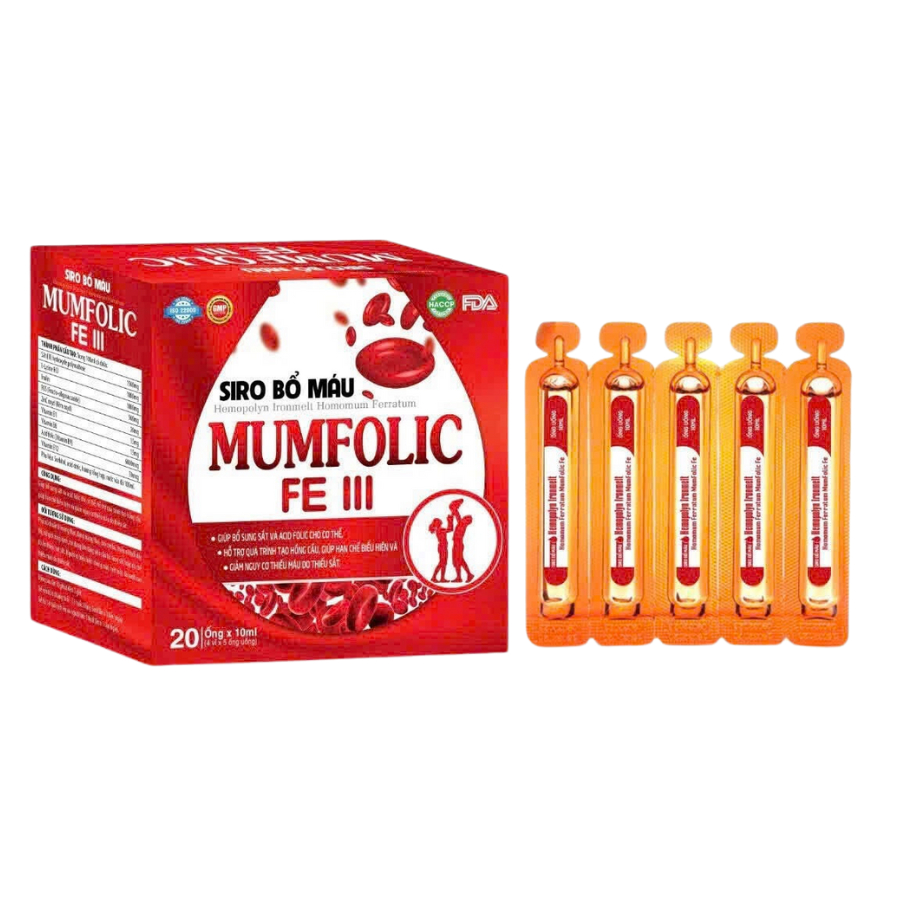 Ferratum Blood Supplement Syrup helps supplement iron, reduces the risk ...