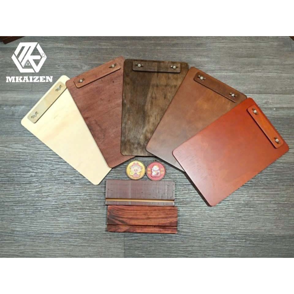 Wooden Cover Menu Clip Stainless Steel Screws/A4 size Dragon Screws all ...