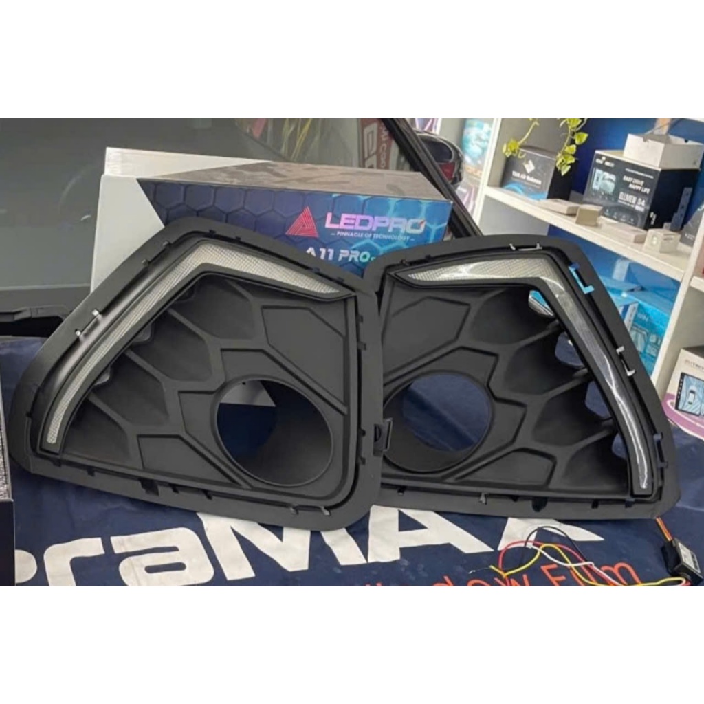 Hyundai custin 3-inch underbody ball conditioner with led lights ...