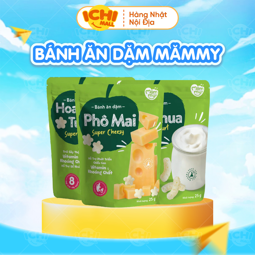 Mammy snacks are rich in nutrients, supplemented with calcium, dissolve ...