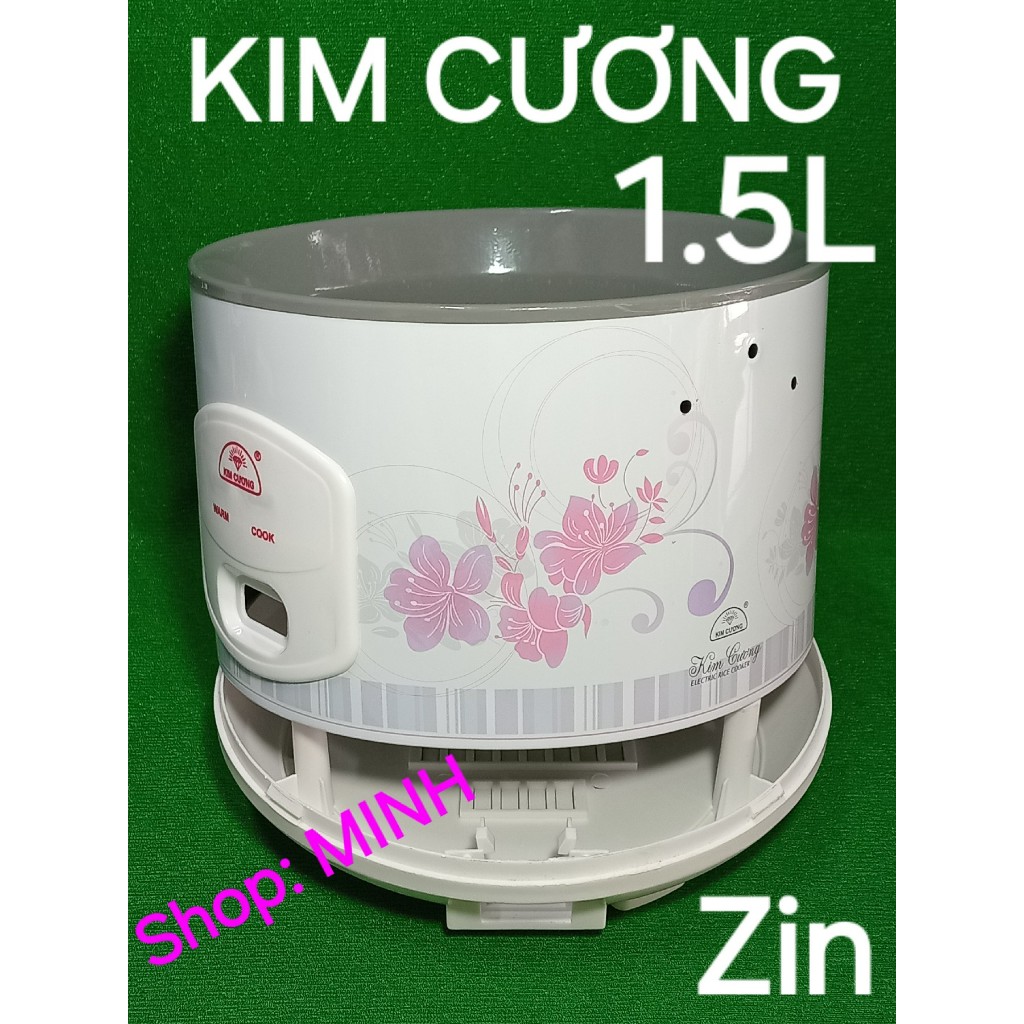 Diamond 1.5L rice cooker cover with removable lid - 1.5 liter rice ...