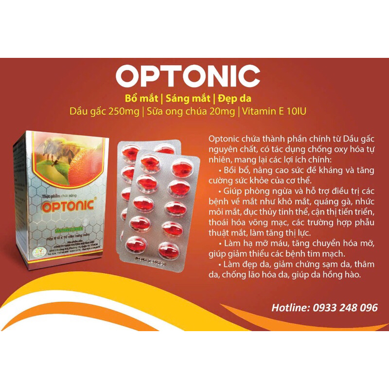 Optonic gac oil, royal jelly, vitamin E (2 in1 - The secret to healthy ...