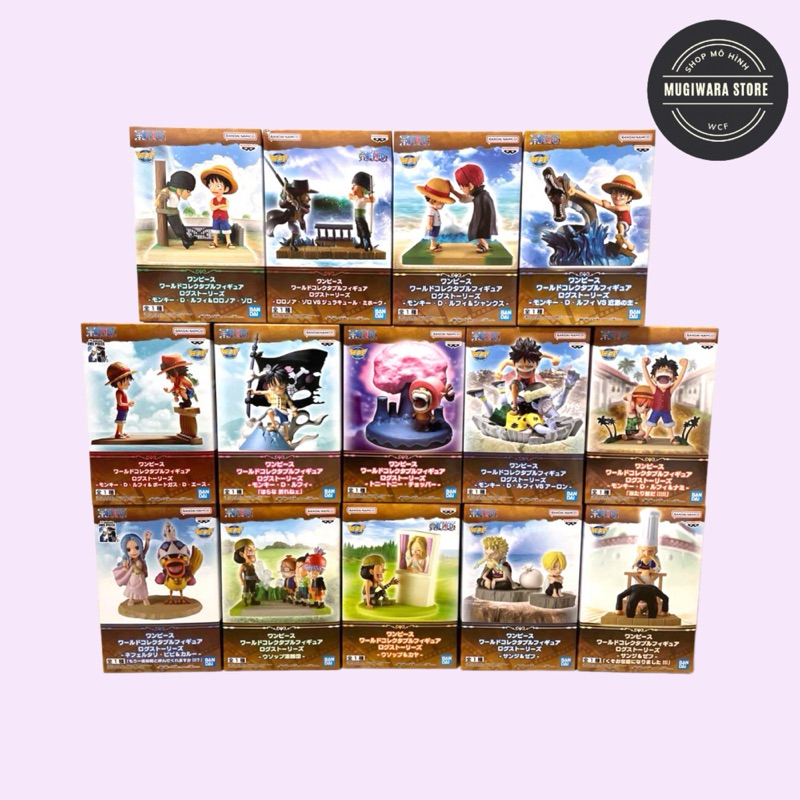 Genuine WCF model log stories Bandai One piece toy | Shopee Malaysia