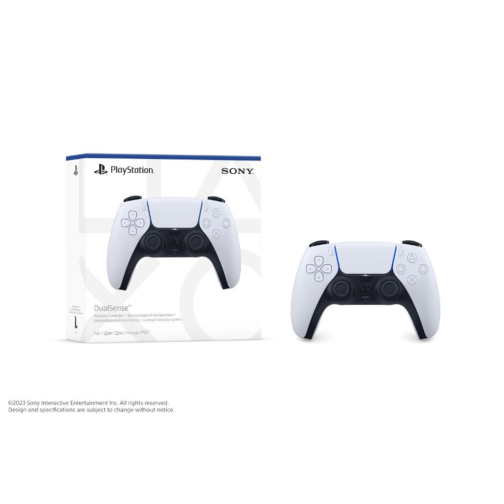 Ps5 PlayStation DualSense Wireless Controller - White | Shopee Malaysia