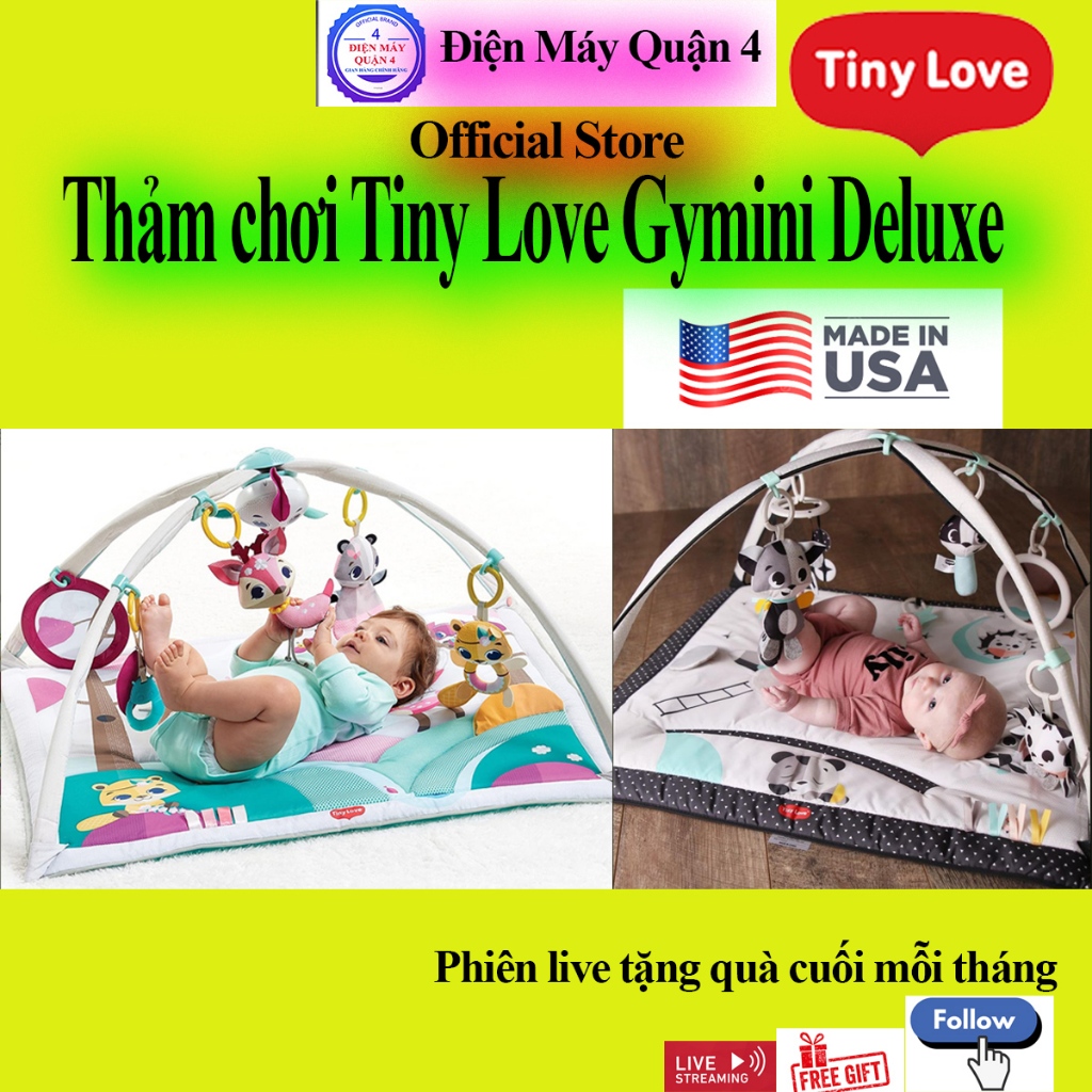 Tiny Love Gymini Deluxe Playmat - Genuine Product | Shopee Malaysia