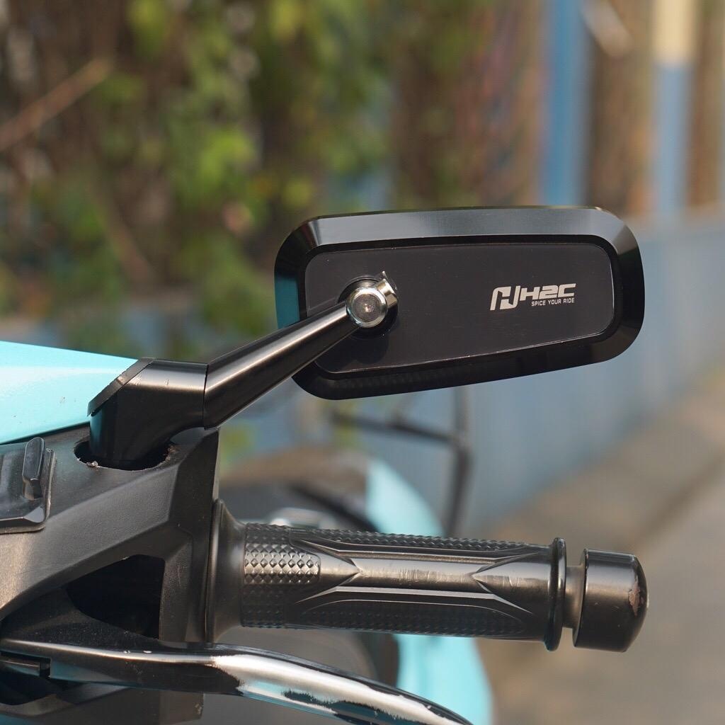 [H2C Premium] H2C Square Short Leg Full CNC Rearview Mirror, H2C ...