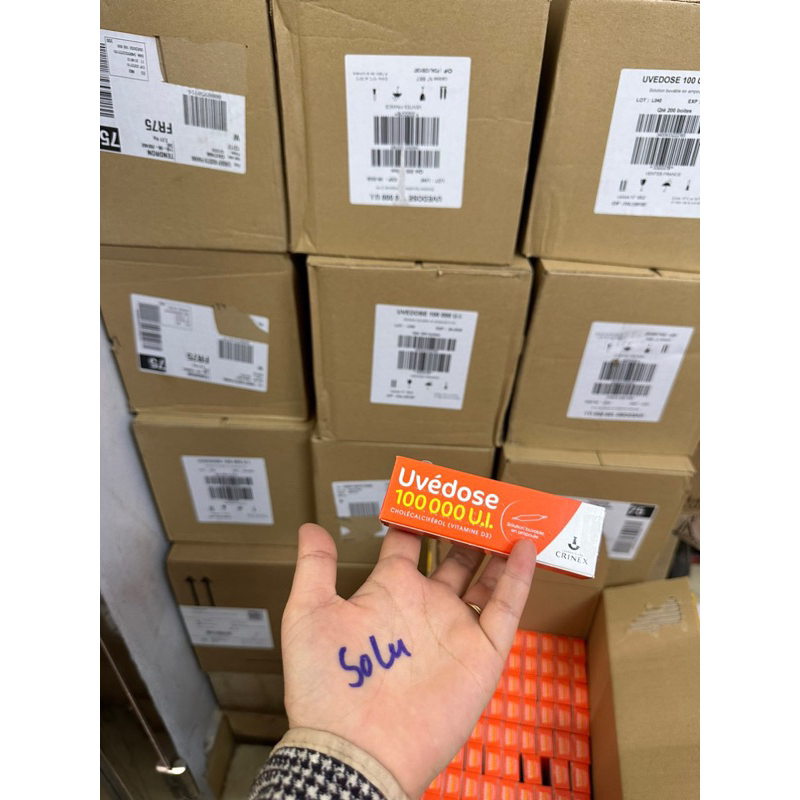 Vitamin D3 high dose 100,000ui in tube form for babies | Shopee Malaysia