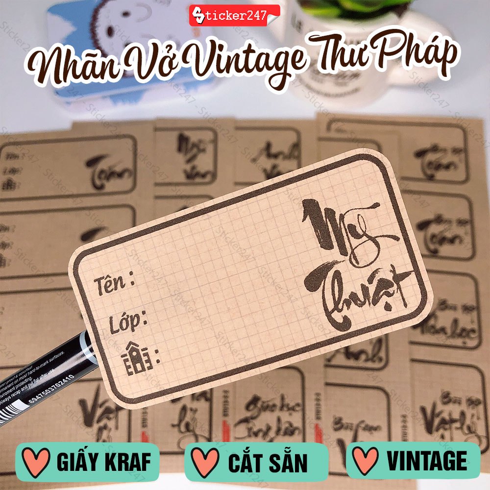Convenient Subject Notebook Labels for Middle School and High School ...