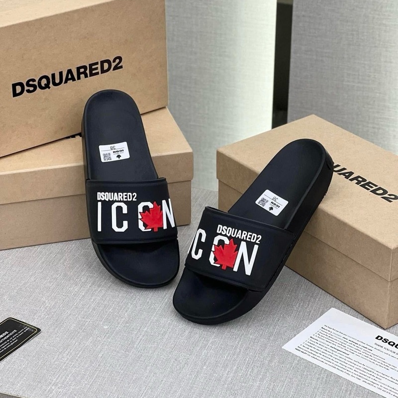Dsq 2 ICON Unisex Men's Sandals, latest version with maple leaf logo ...