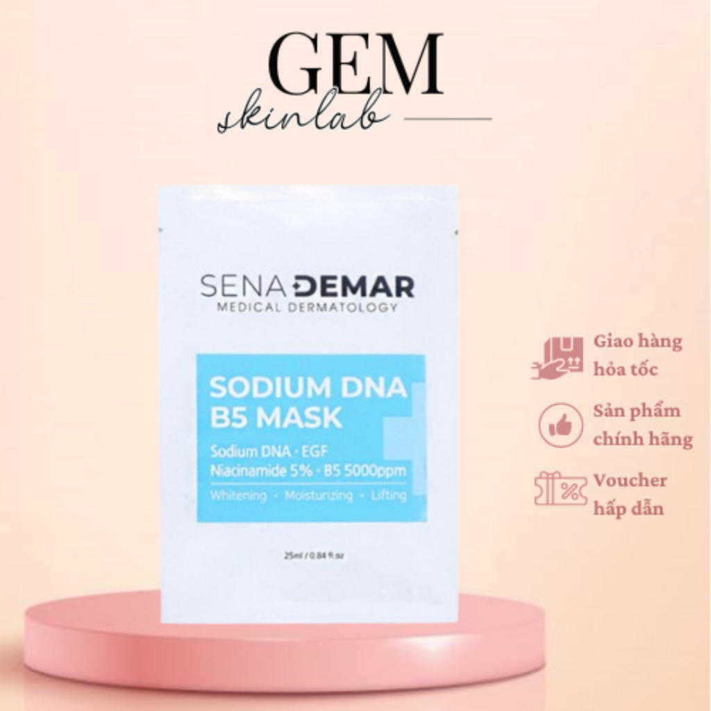 [COMPANY PRODUCT] SENA DERMA SODIUM DNA B5 MASK 25ML | Shopee Malaysia