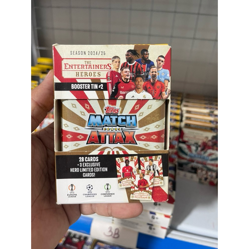 [ Mini Tin ] Match Attax Champione League Card Box Season 2024/25 24/25 ...