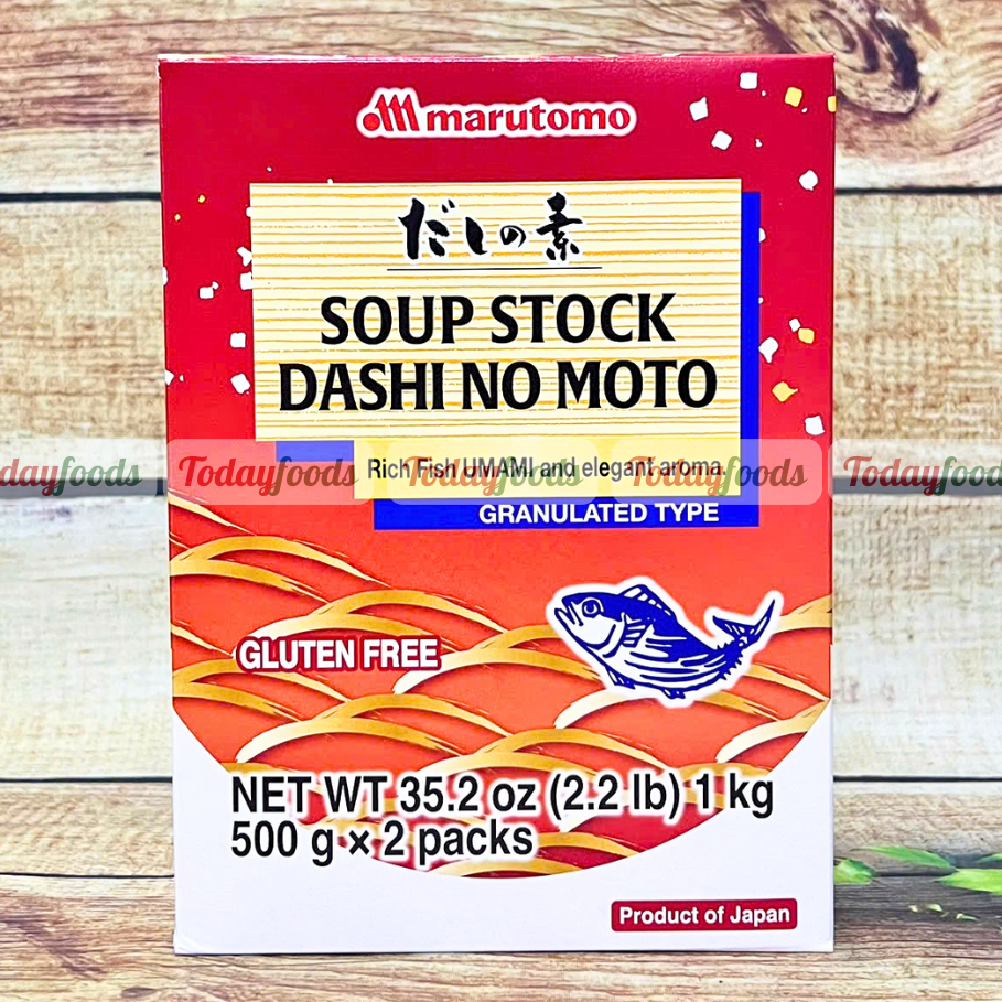 Dashi No Moto Japanese Tuna Seasoning {Marutomo} box 1KG (Divided into ...