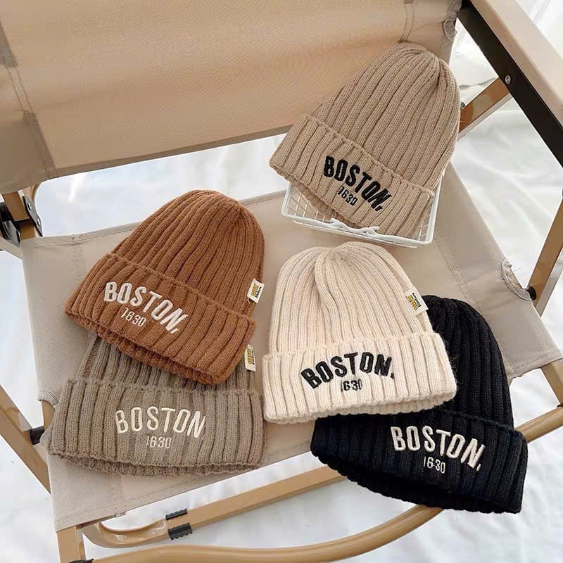 Beanie hat for boys and girls - Cute Boston 1630 wool hat, soft fabric ...