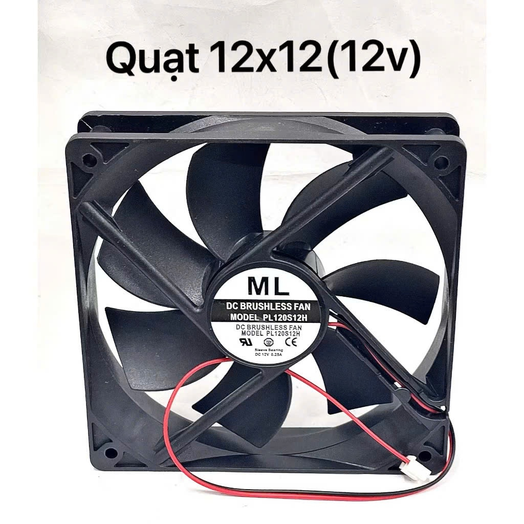 12v radiator fan (12cm x 12cm) | Shopee Malaysia