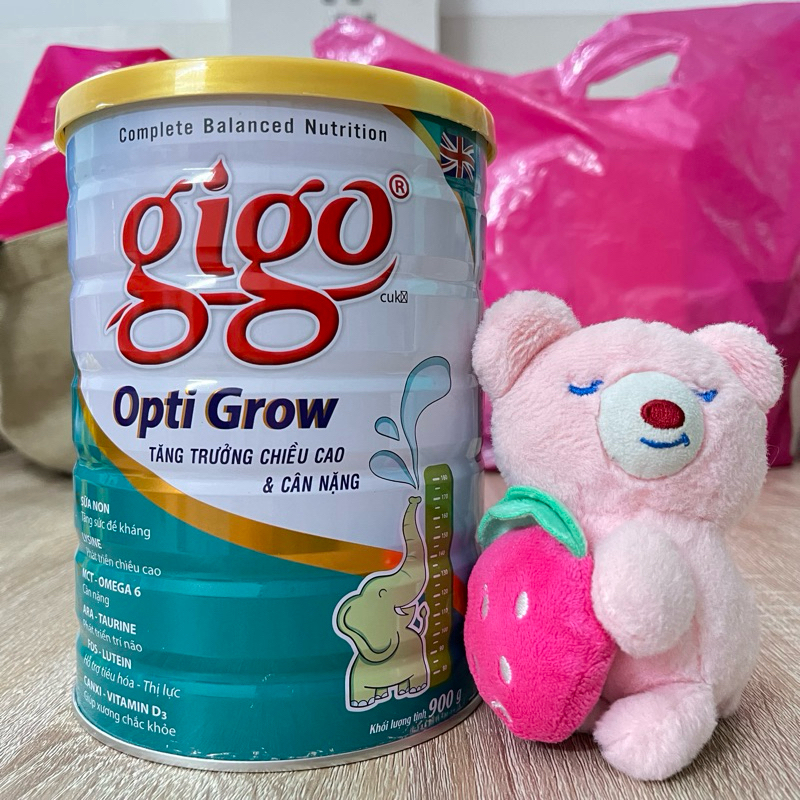 [GENUINE] Gigo Opti Grow Powdered Milk Box 900g (Increase height ...