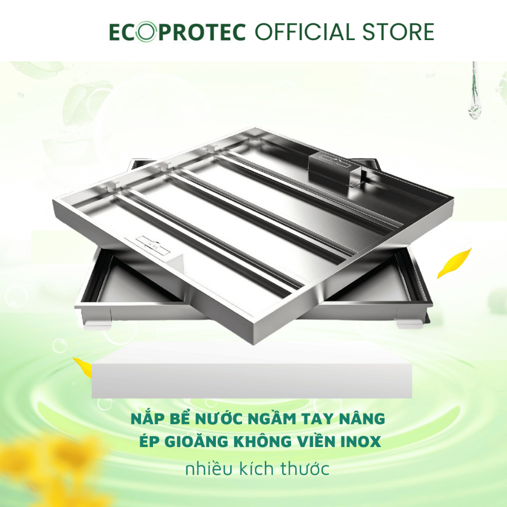 Ecoprotec Raised Arm Underground Water Tank Cover Made of 304 Stainless ...