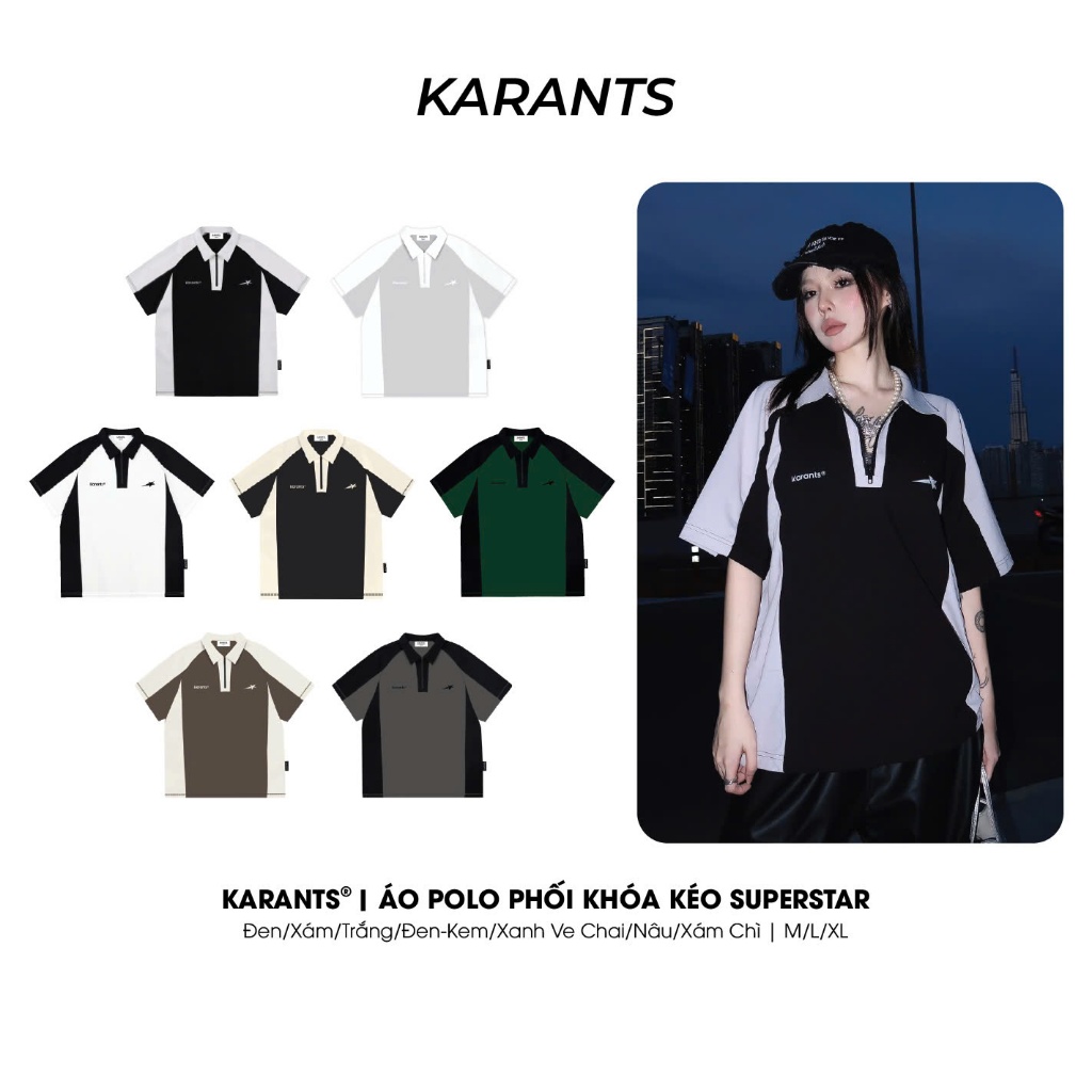 Superstar Karants Local Brand Unisex Polo Shirt Oversize for Men and ...