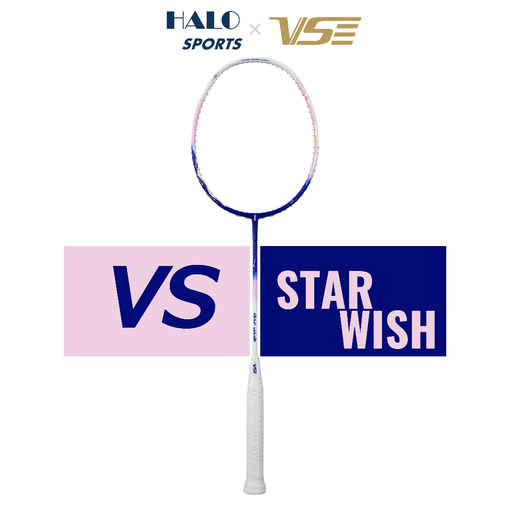 Genuine VS Star Wish badminton racket (not stretched) | Halo Sports ...