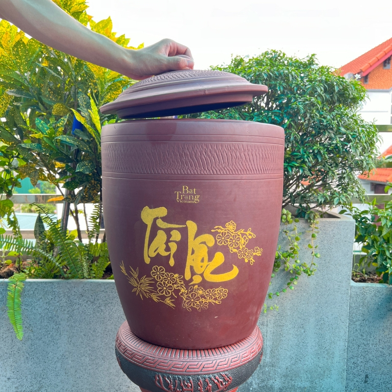 Rice jars, fortune rice jars, genuine Bat Trang ceramic rice jars ...