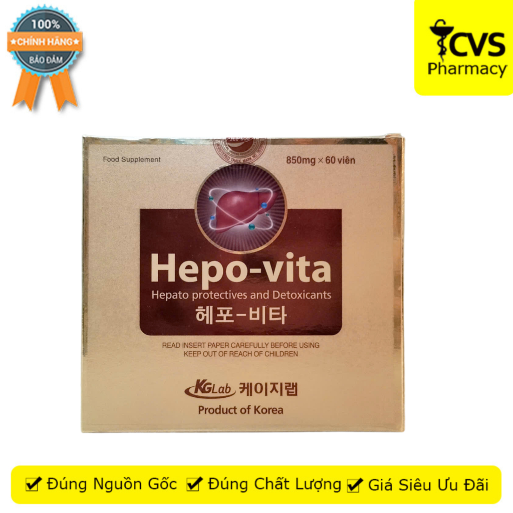 Hepo Vita - Supports liver function enhancement, helps protect the ...