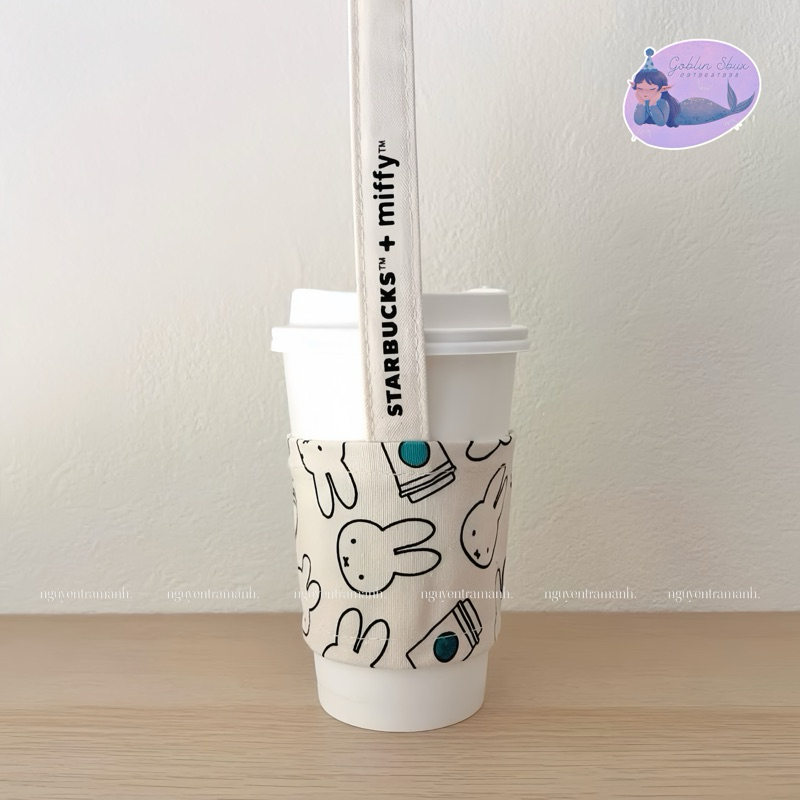 [Authentic] BEAUTIFUL MIFFY TUMBLER CARRIER CUP HANDLE (CUP NOT ...