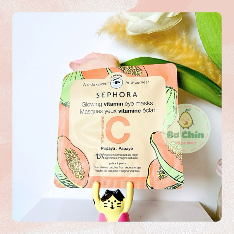 Sephora Glowing Vitamin Eye Masks to reduce dark spots and fatigue ...