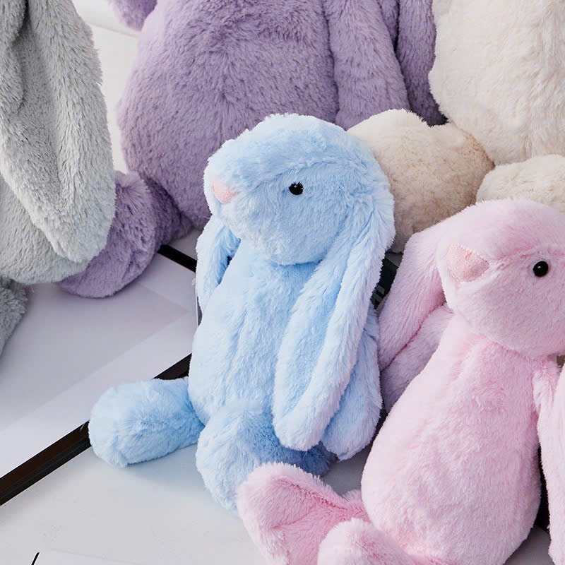 Jellycat teddy bear, cute colorful long-eared rabbit teddy bear, size ...