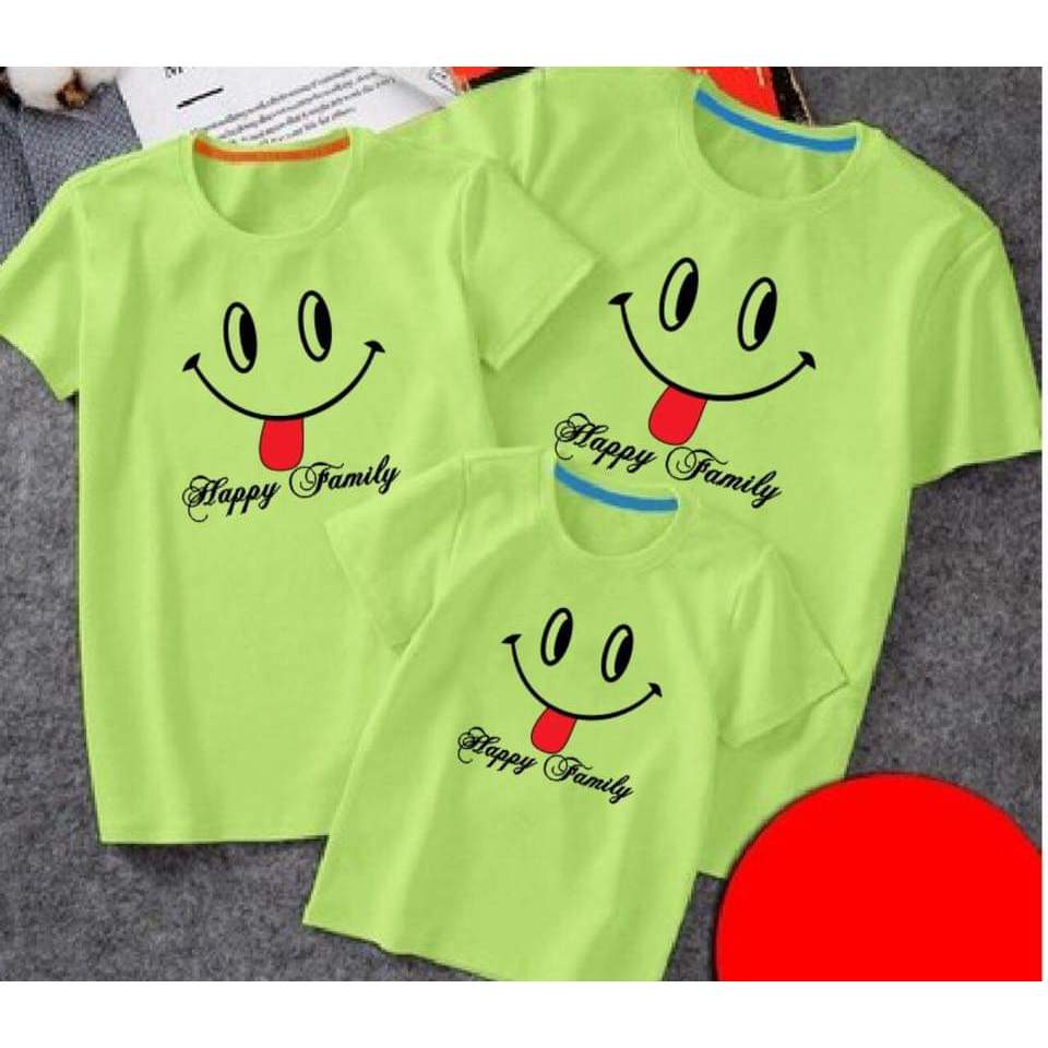 Family beach shirt, family uniform for 3/4/5 people, soft white cotton ...